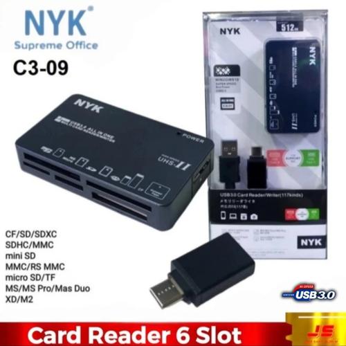 Jual NYK Csrd Reader C3-09 All in One 6 Slot USB 3.0 - Jakarta Selatan ...