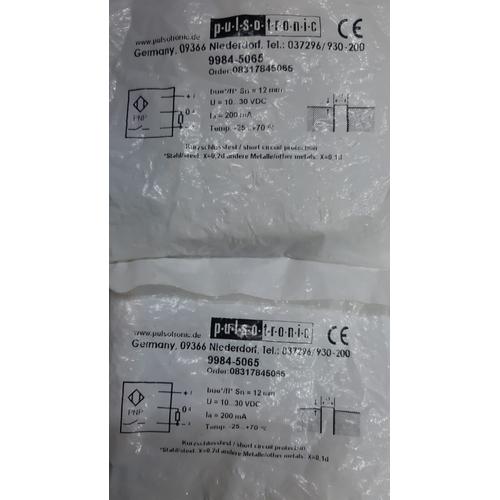 Jual Pulsotronic 9984-5065 08317845065 Proximity Sensor M18 PNP-NO 12mm ...