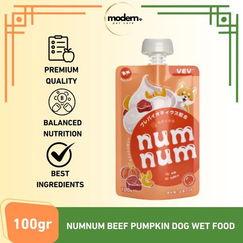 Jual NumNum Beef Pumpkin Dog Wet Food 100gr - Jakarta Timur - Modern ...