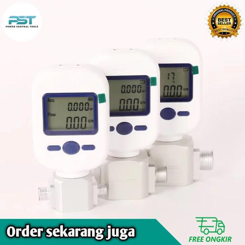 Jual Flow Meter Gas MF5708 Air Flowmeter Tester Digital Oxygen Nitrogen ...