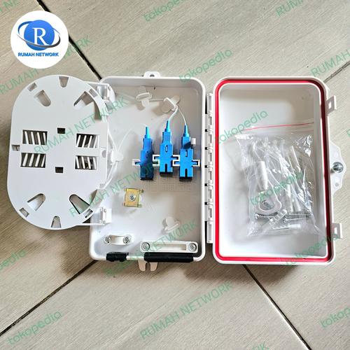 Jual odp 4 core lengkap spliter 1:4 sc upc/ODP 4 CORE - Jakarta Barat ...