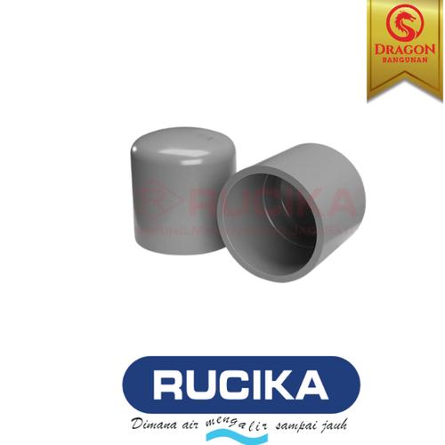 Jual Dop Rucika 1 AW - Dop Polos 1" Rucika PVC - Kota Tangerang Selatan ...