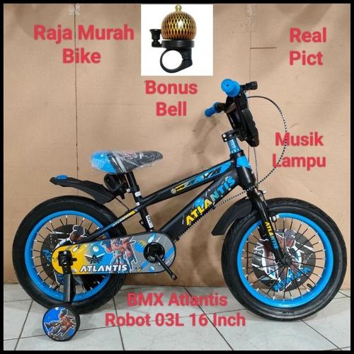 Jual Sepeda Anak Bmx Atlantis 03 L Robot 16 Inch Bmx 16 Inch Atlantis ...