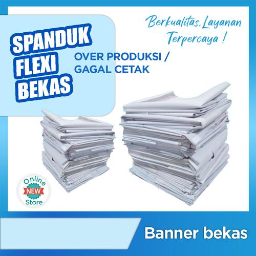 Jual Banner Bekas / Gagal Cetak / Spanduk / Baliho / MMT / Baner ...
