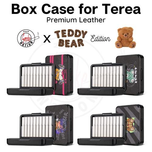 Jual Storage Case for Terea Stick | Leather Box Case Teddy Bear Design ...