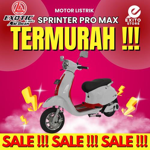 Jual Motor Listrik Vespa Listrik Exotic Sprinter Pro Max Promax Pacific ...
