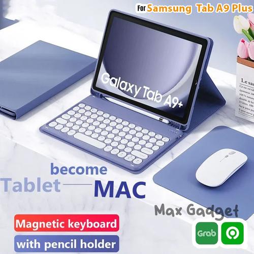 Jual Samsung Tab A9 Plus 11 2023 Keyboard Bluetooth Case Magnetik dan ...
