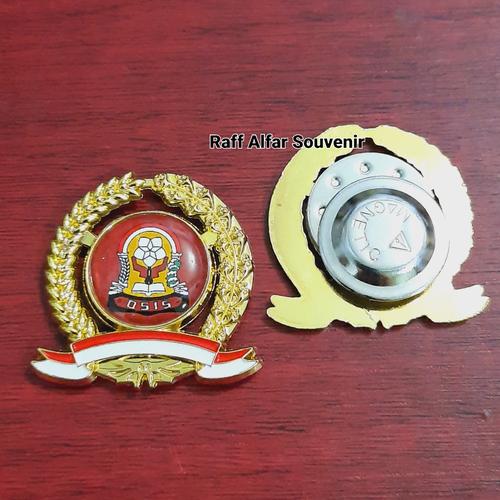 Jual Pin osis SMA - Bros osis SMA Model pin padi kapas - magnet - Kab ...