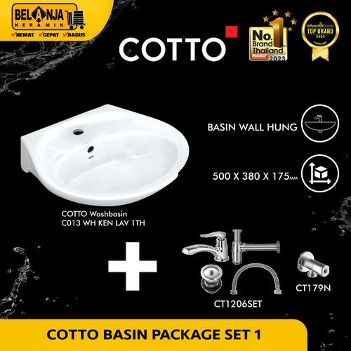 Promo COTTO Wash Basin Package Set 1 Cicil 0% 3x - Kota Tangerang ...