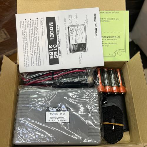 Jual Kyoritsu 3166 Insulation tester analog 1000V Original - Jakarta ...