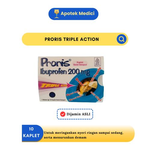 Jual proris triple action 10 kaplet - Jakarta Selatan - Apotek Medici ...