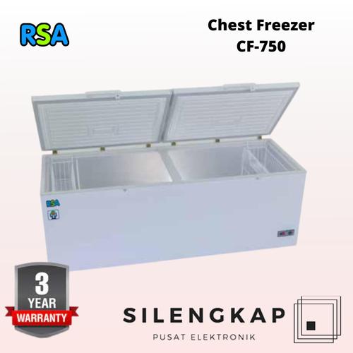Jual CHEST FREEZER RSA CF-750 BIG 2 PINTU THERMOMETER DIGITAL - Jakarta ...