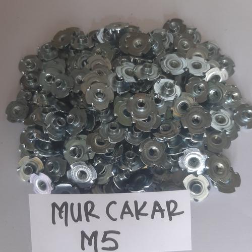 Jual Mur Cakar M5 / Tee Nut M5 Mur Tanam Untuk Furnitur M5 Putih ...