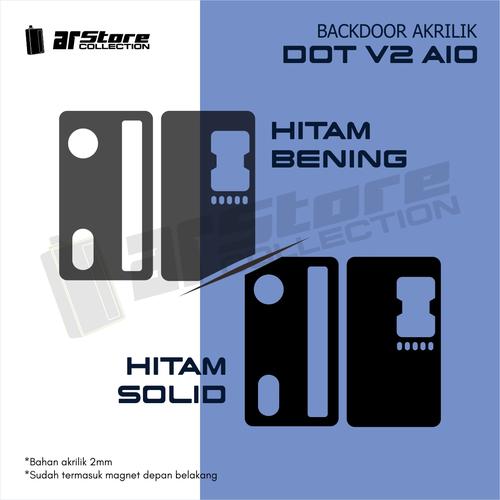 Jual Panel Backdoor Akrilik Dot V2 Aio Hitam - multi jaya furniture ...