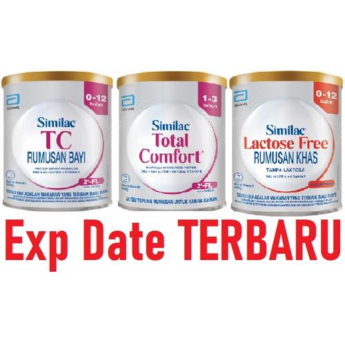 Jual Malaysia Similac Total Comfort 1-3 Tahun 0-12 Bulan Lactose Free ...