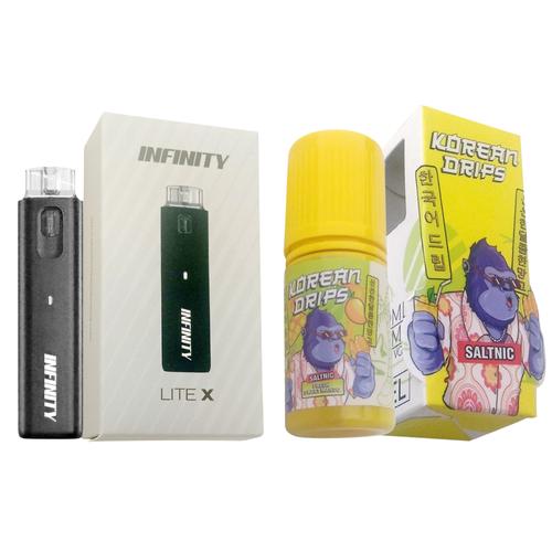 Promo INFINITY LITE X BUNDLING KOREAN DRIPS SWEET MANGO 30ML - BLACK SOLID - Kota Bekasi ...