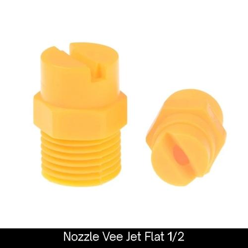 Jual Nozzle Plastik Vee Jet Flat Fan Spray 1/2 Industrial Cleaning ...