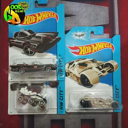 Jual Paket Hotwheels HW City (Batmobile + Mars Rovers) - 3 pcs ...