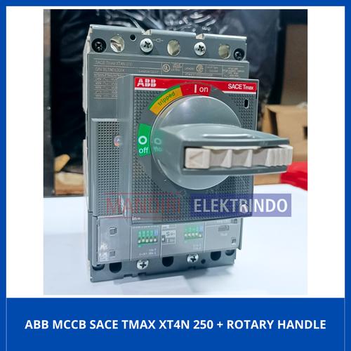 Jual ABB MCCB SACE TMAX XT4N 250A 3P + ROTARY HANDLE - Jakarta Pusat - Sentosa Mandiri Elektrik ...
