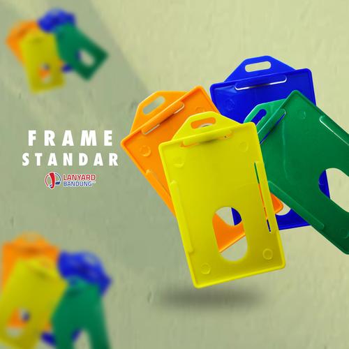 Jual casing idcard frame id card case id card card holder plastik ...
