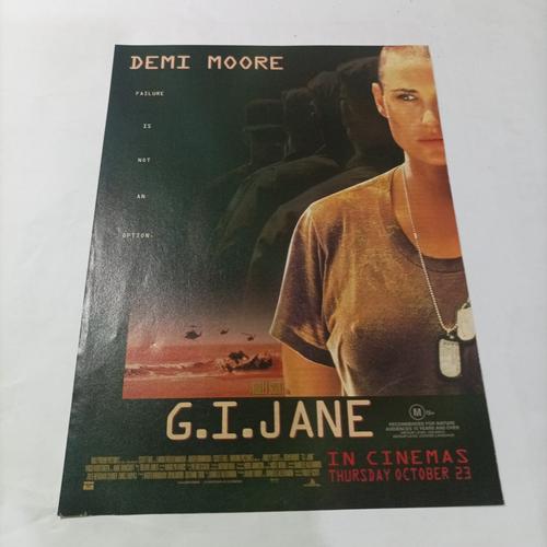 Jual poster film ukuran A4 GI Jane - Kota Bogor - Movie & Book Mania ...