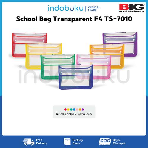 Jual Tas Map BIG 2 Kancing TS-7010 Bag Transparent BIG TS-7010 - Kota ...