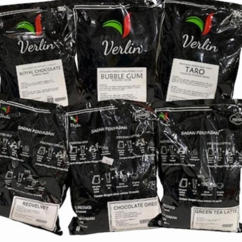 Jual VERLIN POWDER 1kg (Tea & Creams Variant) - Bubble Gum - Kota ...