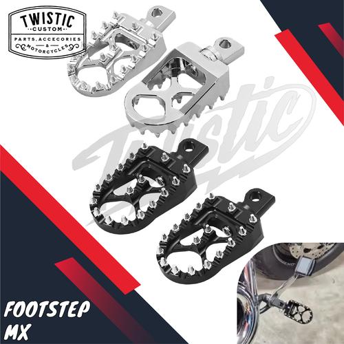 Promo Footstep Pijakan Kaki Foot Peg MX Edition Motor Harley Davidson ...