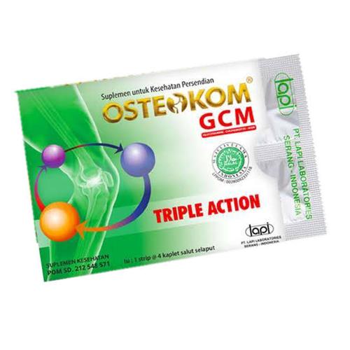 Jual Osteokom GCM 4 tablet - Kota Serang - Sirna Lara | Tokopedia