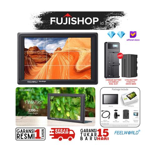 Promo Feelworld FW279S Ultra Bright 2200NIT SDI 4K Monitor Eksternal ...