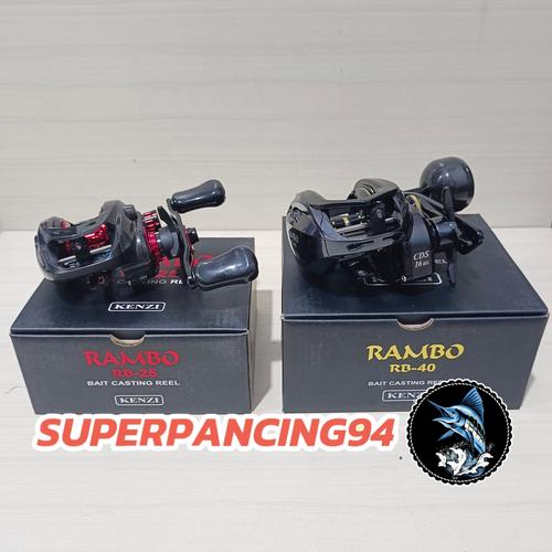 Jual Reel BC Kenzi Rambo RB-25 / RB-40 (Handle Kiri) - Red , RB - 25 ...