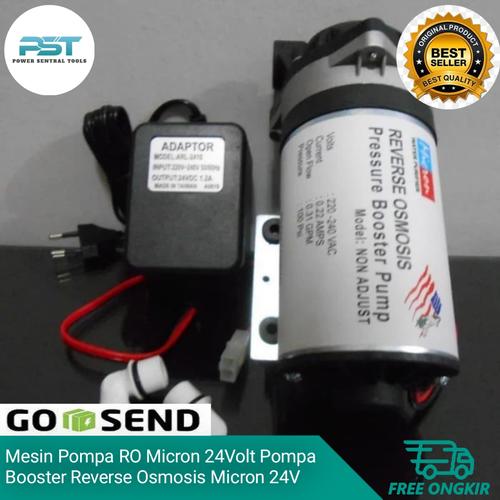 Jual Mesin Pompa RO Micron 24Volt Pompa Booster Reverse Osmosis Micron ...