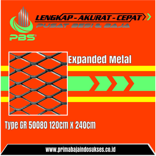 Jual Expanded Metal Type GR 50080 120cm x 240cm - Kab. Tangerang - PT ...