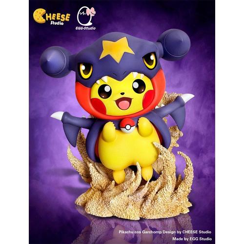 Jual Cheese X Egg Studio Pikachu cos Garchomp Pokemon FIGURE STATUE ...