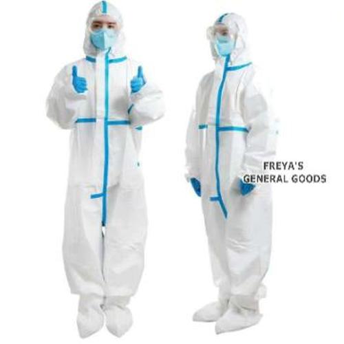 Jual [FREYA] Fullset APD Coverall Medis Tebal Dengan Sepatu Laminasi ...