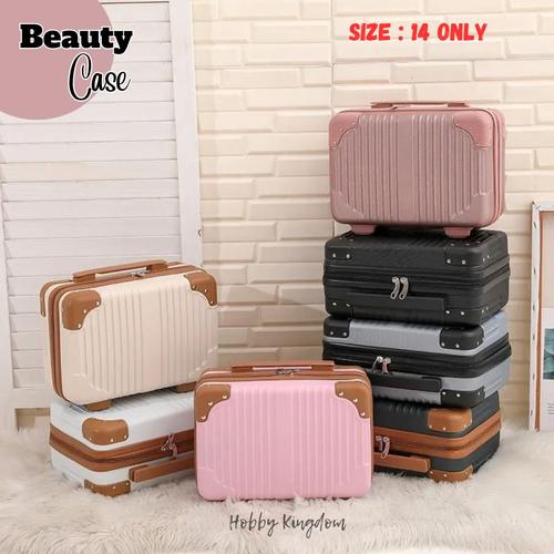 Jual Tas Koper Kabin Koper Make Up Mini Beauty Box Tas Kosmetik Travel ...
