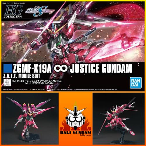 Jual HG 1/144 ZGMF-X19A INFINITE JUSTICE GUNDAM Bali Gundam Hobby ...