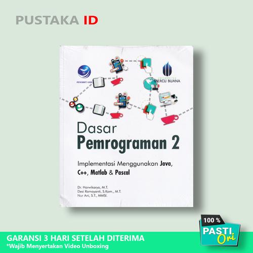 Promo Buku Dasar Pemrograman 2, Implementasi Menggunakan Java, C++ ...