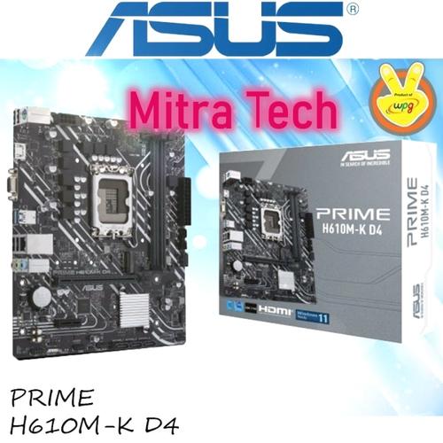 Jual MOTHERBOARD ASUS PRIME H610M-K D4 – MOBO H610M K LGA1700 DDR4 ...