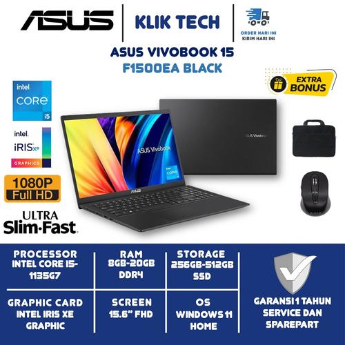 Jual Asus Vivobook F1500EA i5 1135G7 20Gb 512Gb SSD Iris Xe FHD Win11 ...