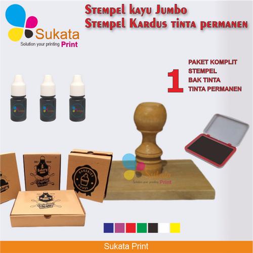 Jual Cetak Stempel Manual Runaflek Nylo Kayu JUMBO Cetak Stempel Kilat ...