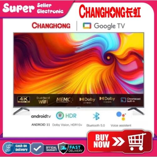 Jual CHANGHONG 50 Inch U50H7 / 50H7 PRO 4K UHD SMART ANDROID 11 GOOGLE TV - Kota Tangerang ...