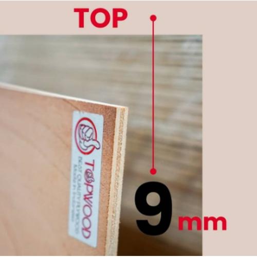 Jual Triplek 9mm meranti plywood multiplek halus - 40x40 - Kota ...