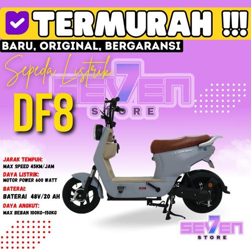 Jual Sepeda Listrik Motor Listrik Df8 Uwinfly - Abu-abu, 48v 12ah