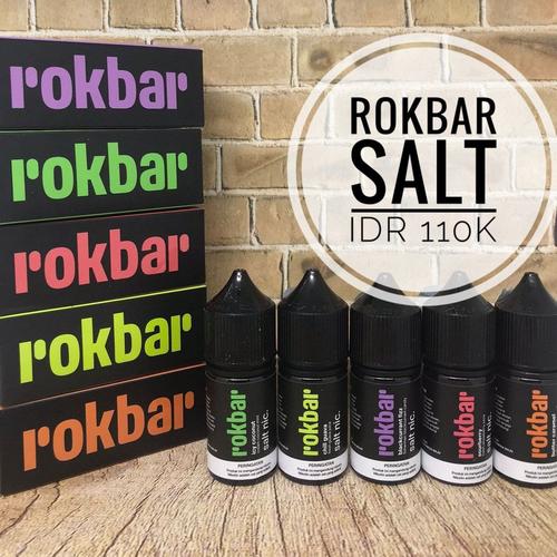 Jual Rokbar Salt 30ml 30mg - Jakarta Pusat - Cikini Vape | Tokopedia
