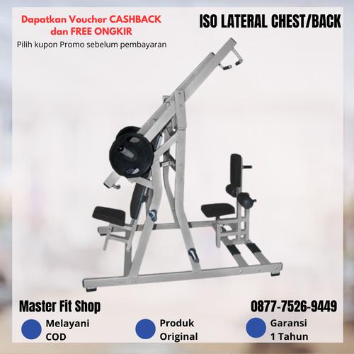 Jual Alat fitnes Latihan otot punggung dan dada ISO LATERAL CHEST/BACK ...