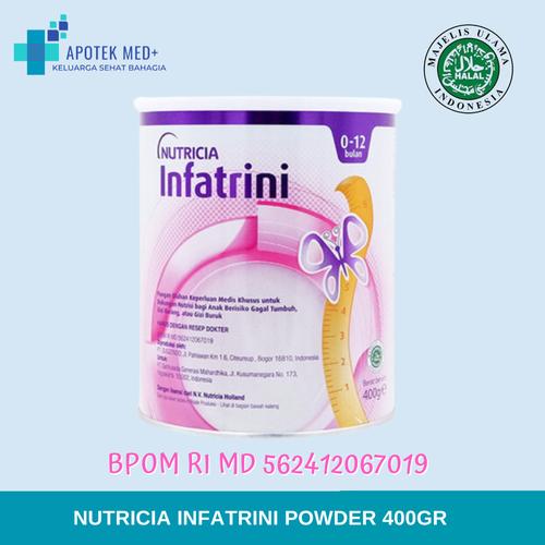 Jual NUTRICIA INFATRINI POWDER 400 GR/ 400GR - SUSU INFATRINI ...
