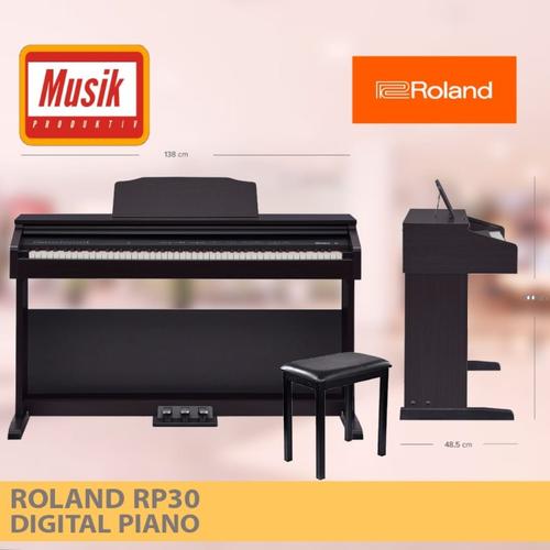 Promo Roland RP30 / RP 30 / RP-30 Witg Bench Digital Piano Cicil 0% 3x ...