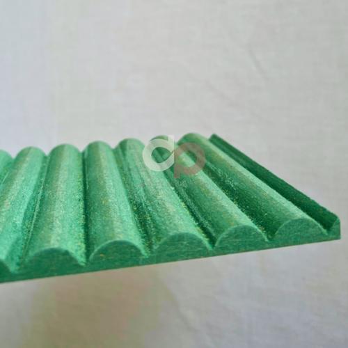 Jual Fluted Panel Cembung Tebal 15 MM Wall Panel / HMR MDF Hijau ...