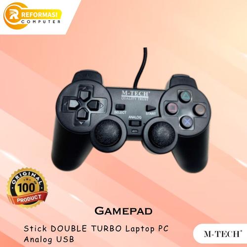 Jual Gamepad single Usb M-Tech/stick laptop/stick pc/joystick - Jakarta ...